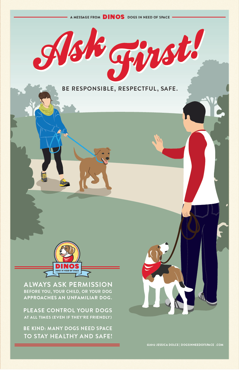 Be Responsible, Respectful, Safe: Ask First! | notes from a dog walker